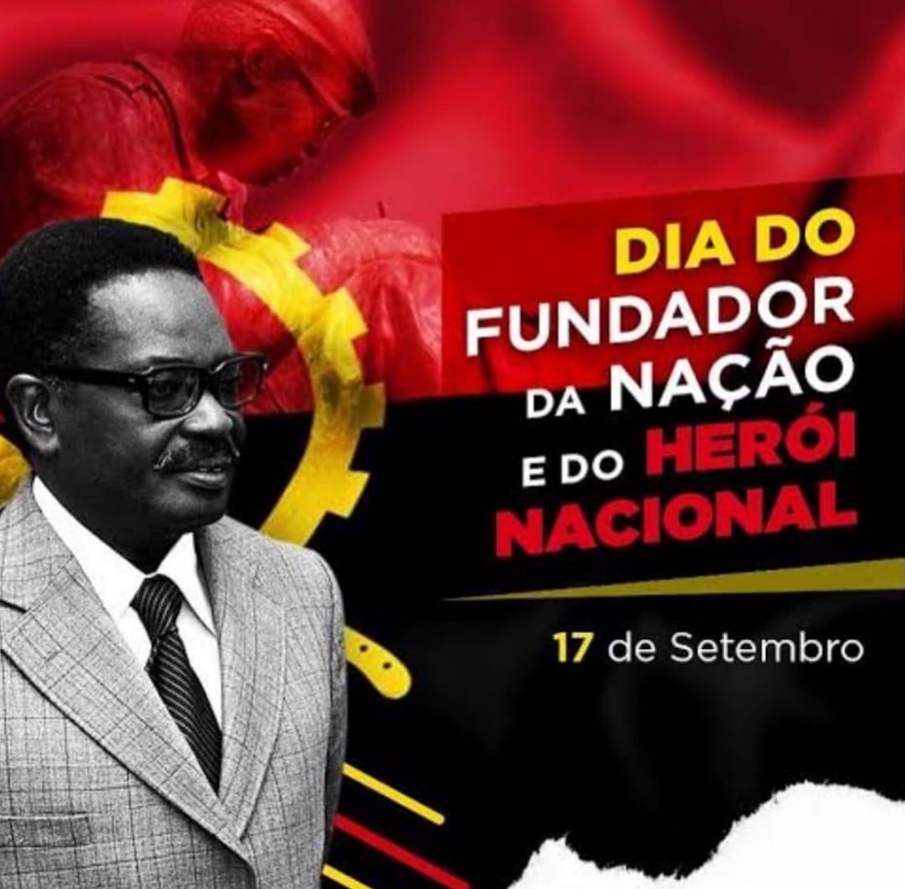 Honoring Agostinho Neto at the Consulate General of Angola in Rio de ...