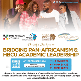 Pan-African Council - Building Our Common Destiny